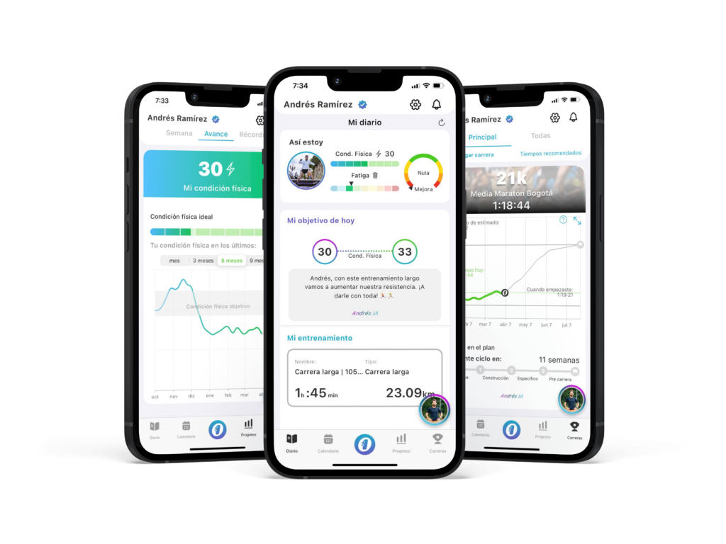 ONE | Tu entrenador personal para correr en una app.